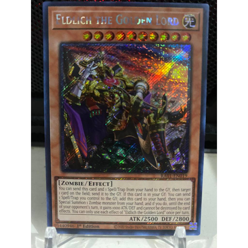 Eldlich the Golden Lord (alternate art) - RA01-EN019 | Shopee Philippines