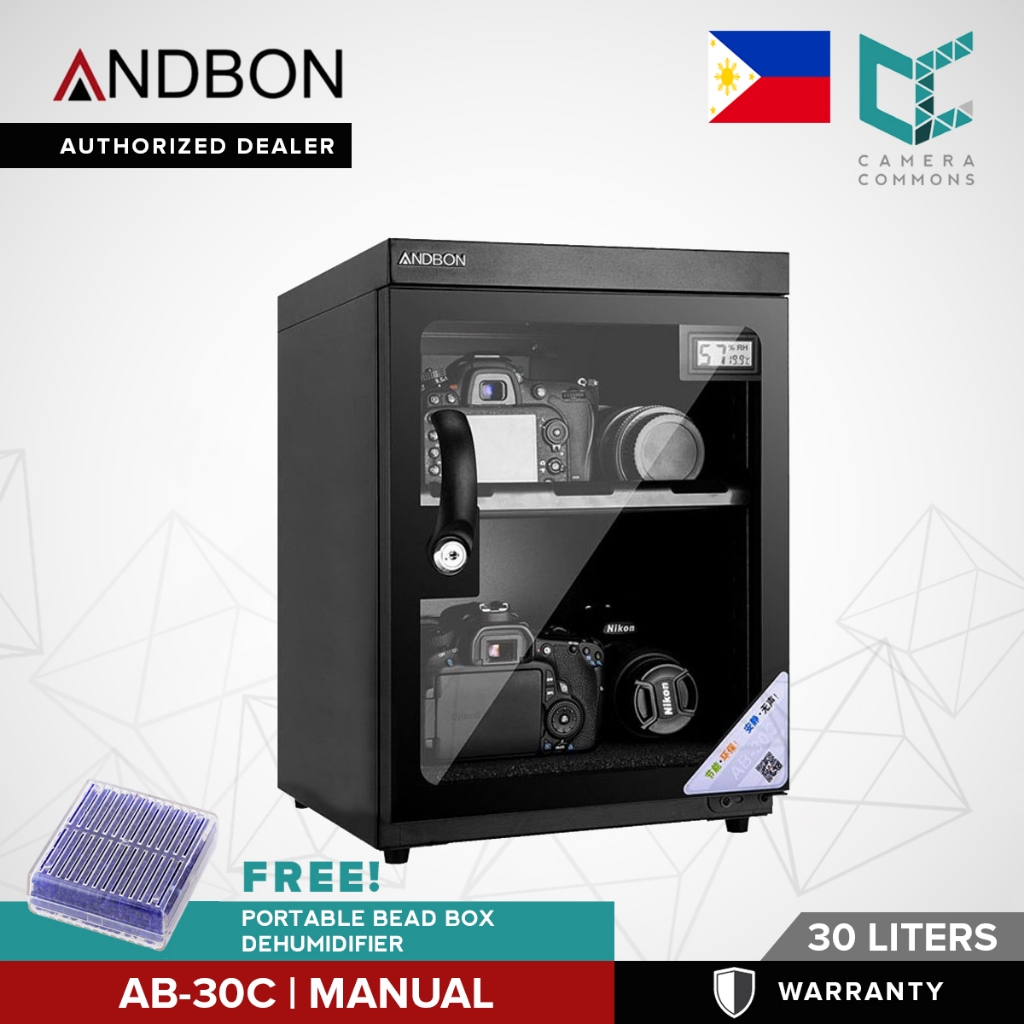 Dry Box Cabinet Storage Andbon AB-30C 30L Electronic Digital Dry Box ...
