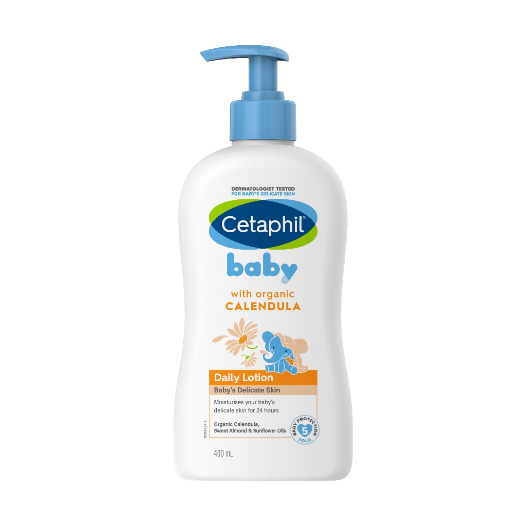CETAPHIL Baby Daily Lotion with Organic Calendula 400mL | Shopee ...