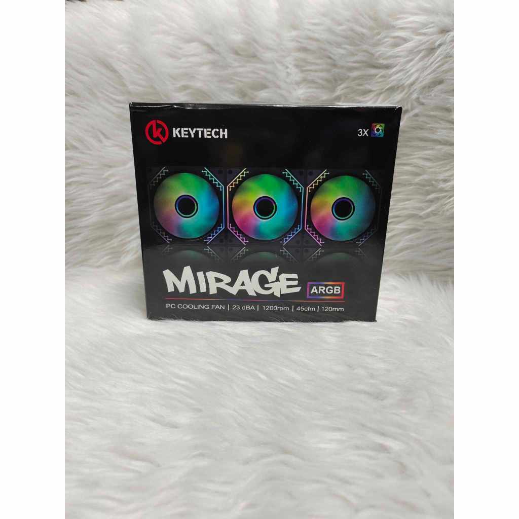 KEYTECH MIRAGE CONTRAL BOX SERIES 3IN1 ARGB FANS | Shopee Philippines