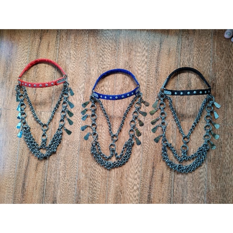 Horse Harness Busal o mortigon ng kabayo Double anilyunado side ...