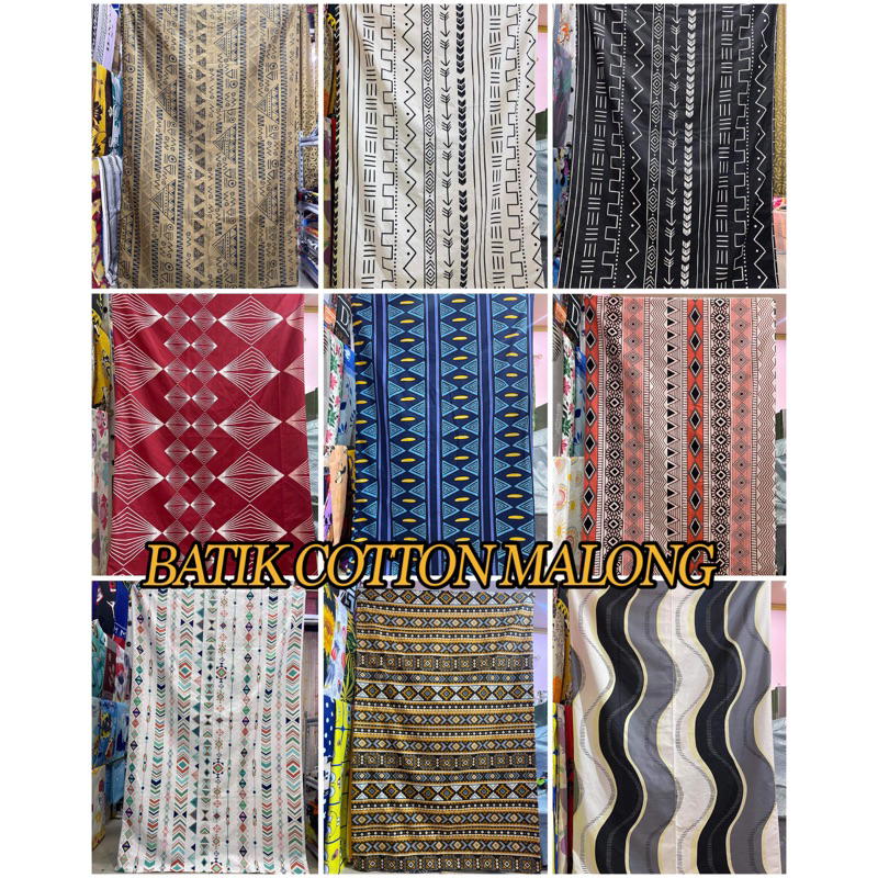 BATIK & AZTEC DESIGNS JUMBO COTTON MALONG | Shopee Philippines