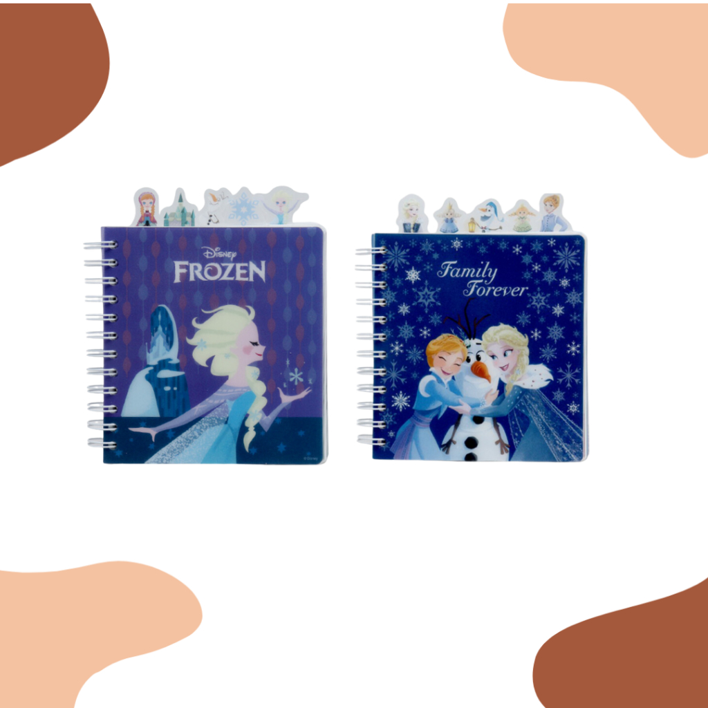 DAISO KOREA - Ana Elsa Frozen Index Notebook (100 sheets) | Shopee ...
