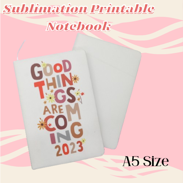 A5 SIZE SUBLIMATION PRINTABLE NOTEBOOK ( 80 SHEETS ) | Shopee Philippines