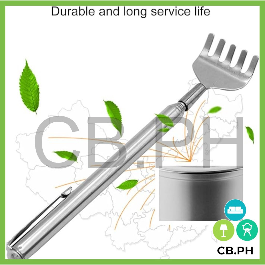 CB.PH Handheld Scratching Tool Stainless Steel Telescopic Back ...
