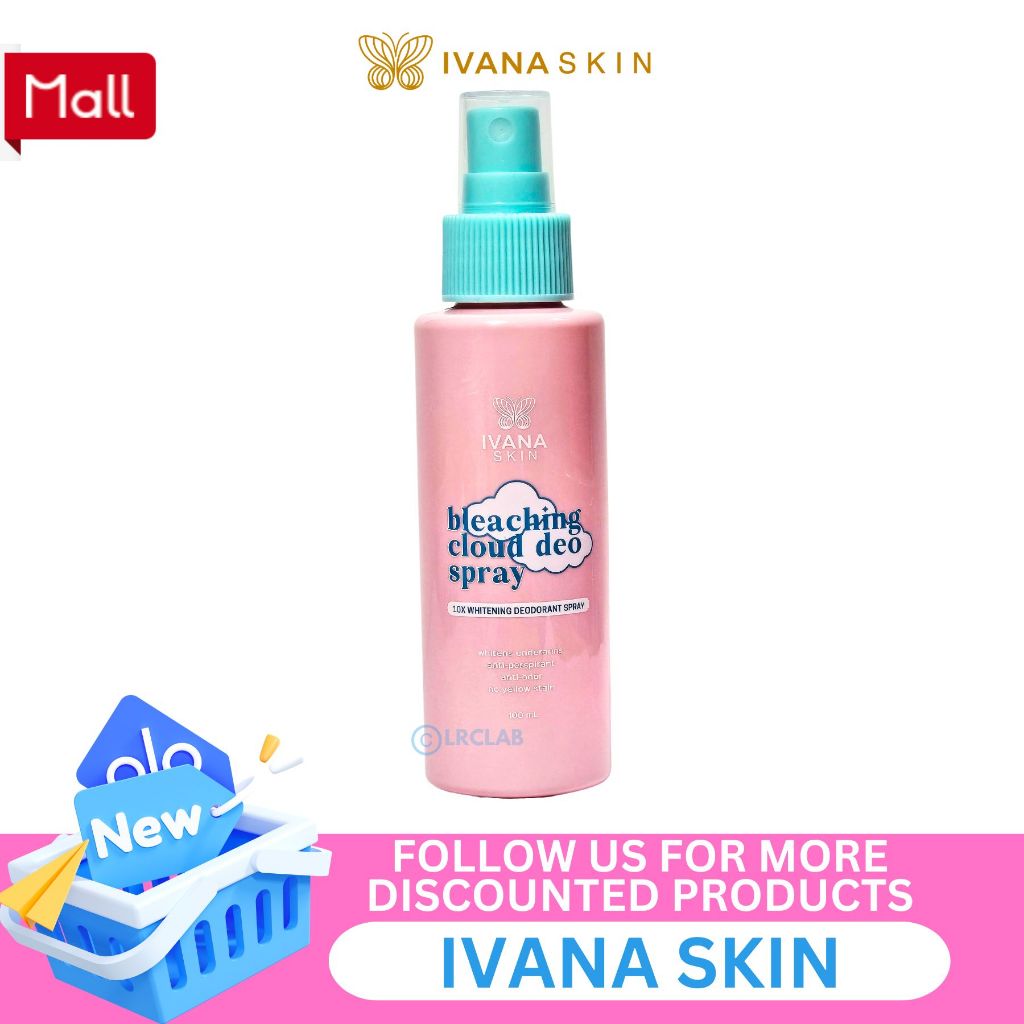 IVANA SKIN UNDERARM SPRAY 100ml Anti-Odor Bleaching Whitening Anti ...