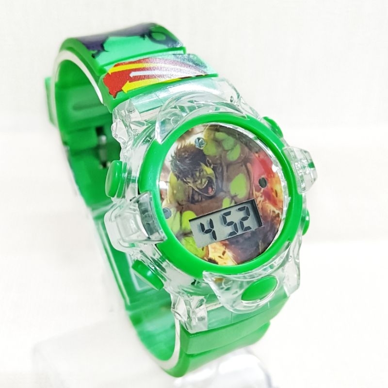 New Marvel The Incredible Hulk Boy's Musical and Colorful Lights Super ...