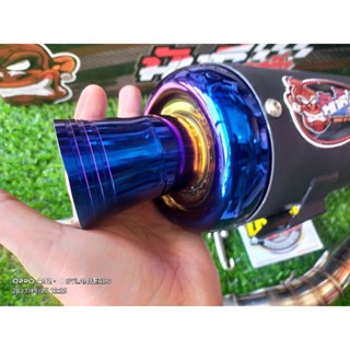 HUN PIPE OPEN PIPE W/ SILENCER FOR MIO I 125 M3 / MIO SOUL I 125 (3N1 ...