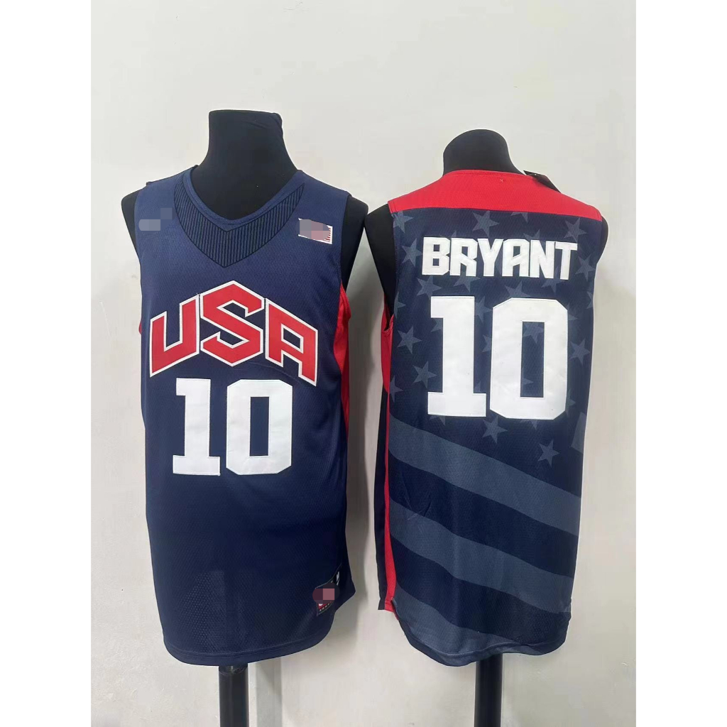 Kobe Bryant #10 TeamUSA Basketball Jersey | Shopee Philippines
