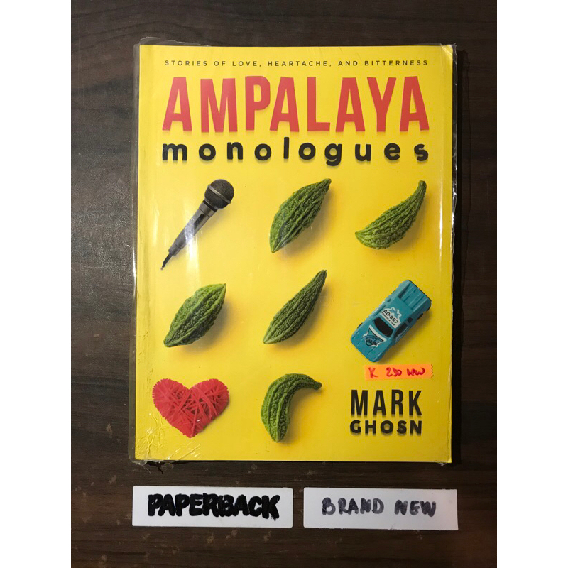AMPALAYA MONOLOGUES Mark Ghosn filipiniana | Shopee Philippines