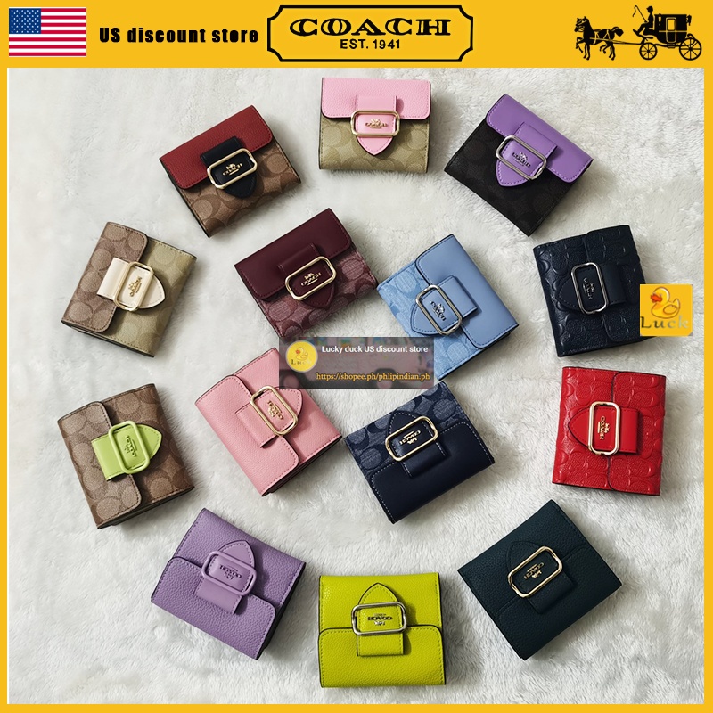 Authentic Small Morgan Wallet short wallet coin purse snap wallet ...