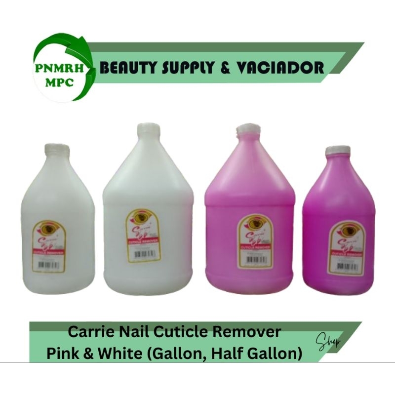Carrie Nail Cuticle Remover Pink&White for Salon/Spa,Home Service ...