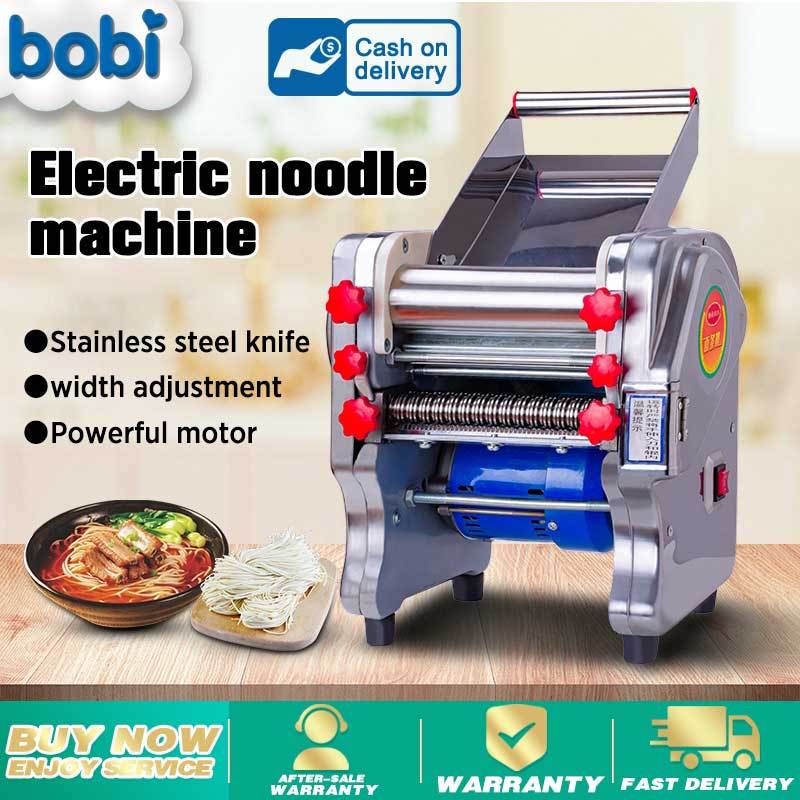 BOBI household electric noodle machine dough roller stainless steel ...