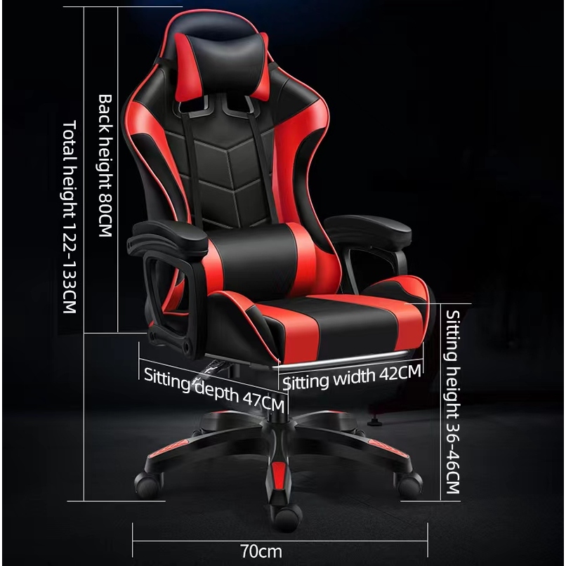 AIODIY Gaming Chair Esports Chair Office Chair Ergonomic Game Chair ...