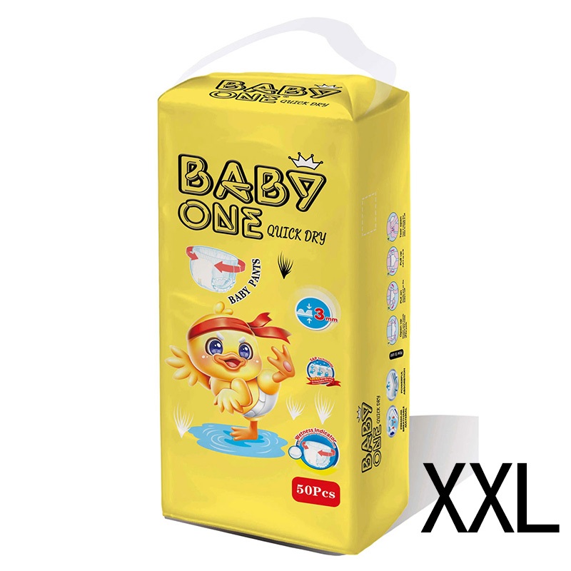 BABYONE 50 pieces unisex ultra-thin dry breathable diapers | Shopee Philippines