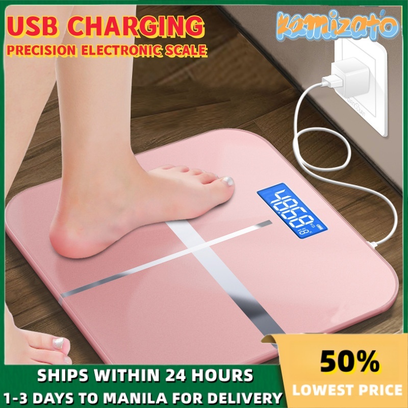 New USB Charging Home Electronic Scales Human Scales Smart Health ...