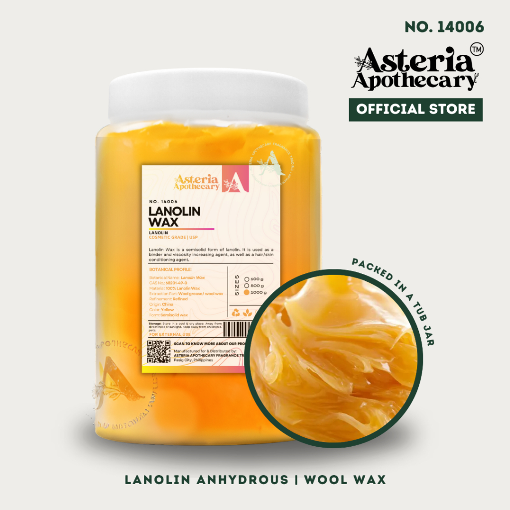 Lanolin Wax, Anhydrous | Wool Wax 250g, 500g & 1Kg | Shopee Philippines