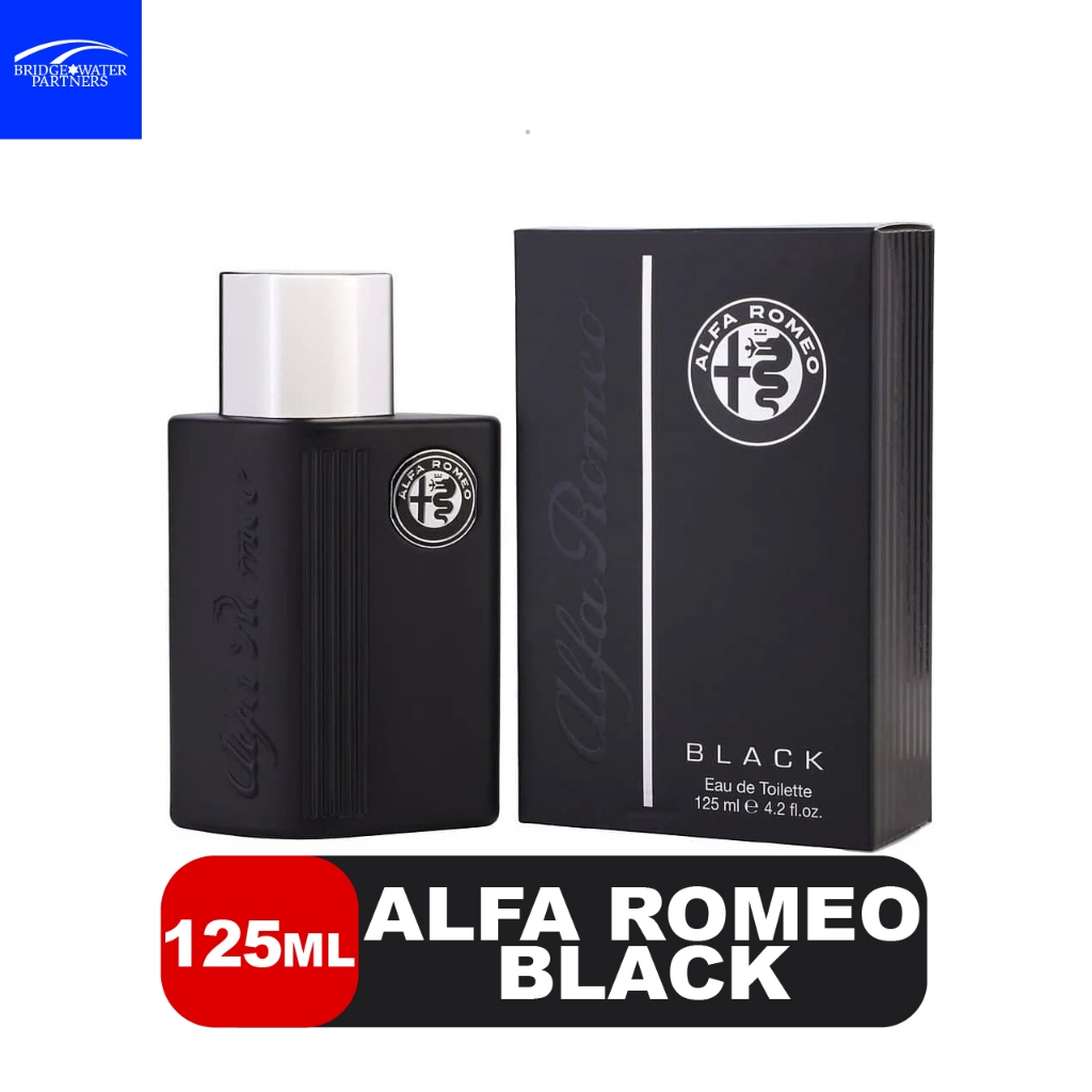 Alfa Romeo Black EDT (125ml) | Shopee Philippines