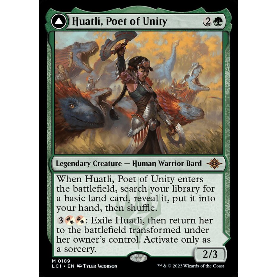 Huatli, Poet of Unity (Foil) - Lost Caverns of Ixalan MTG Card | Shopee ...