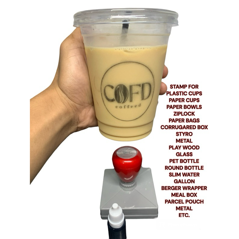 STAMP FOR PLASTIC METAL GLOSSY GLASS (WATER PROOF) | Shopee Philippines