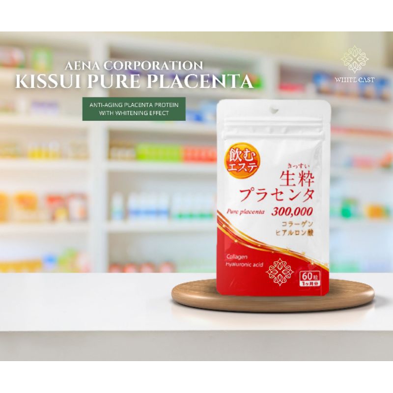 Kissui Pure Placenta Collagen and Hyaluronic Acid - 300,000mg | Shopee ...