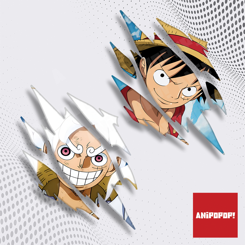 [FREE GIFT!] One Piece Waterproof Scratch Anime Stickers for Aquaflask ...
