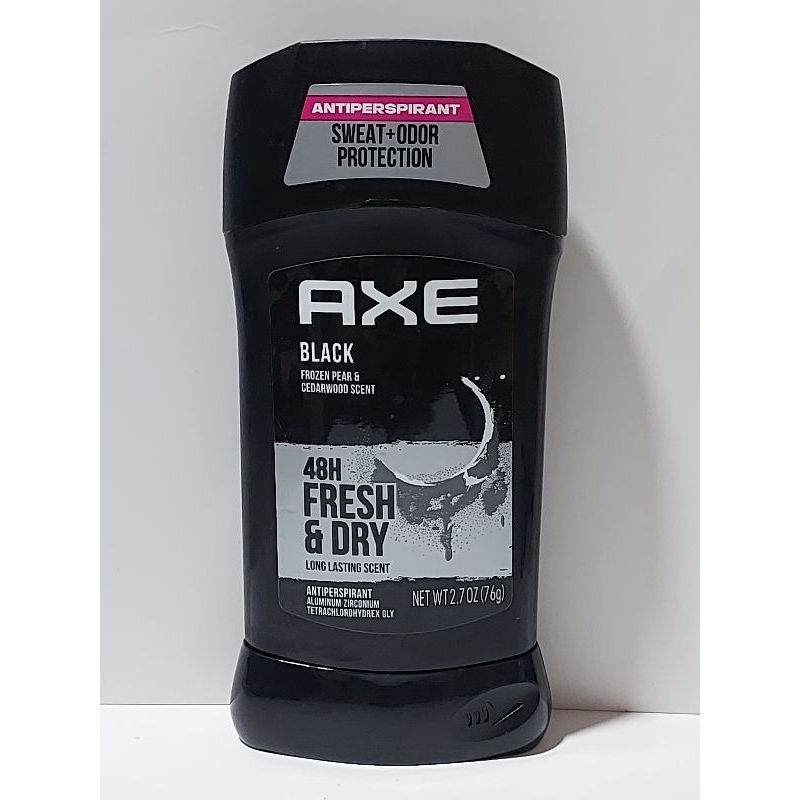 Axe Black 48-Hour Fresh & Dry Antiperspirant Deodorant Stick 76g ...