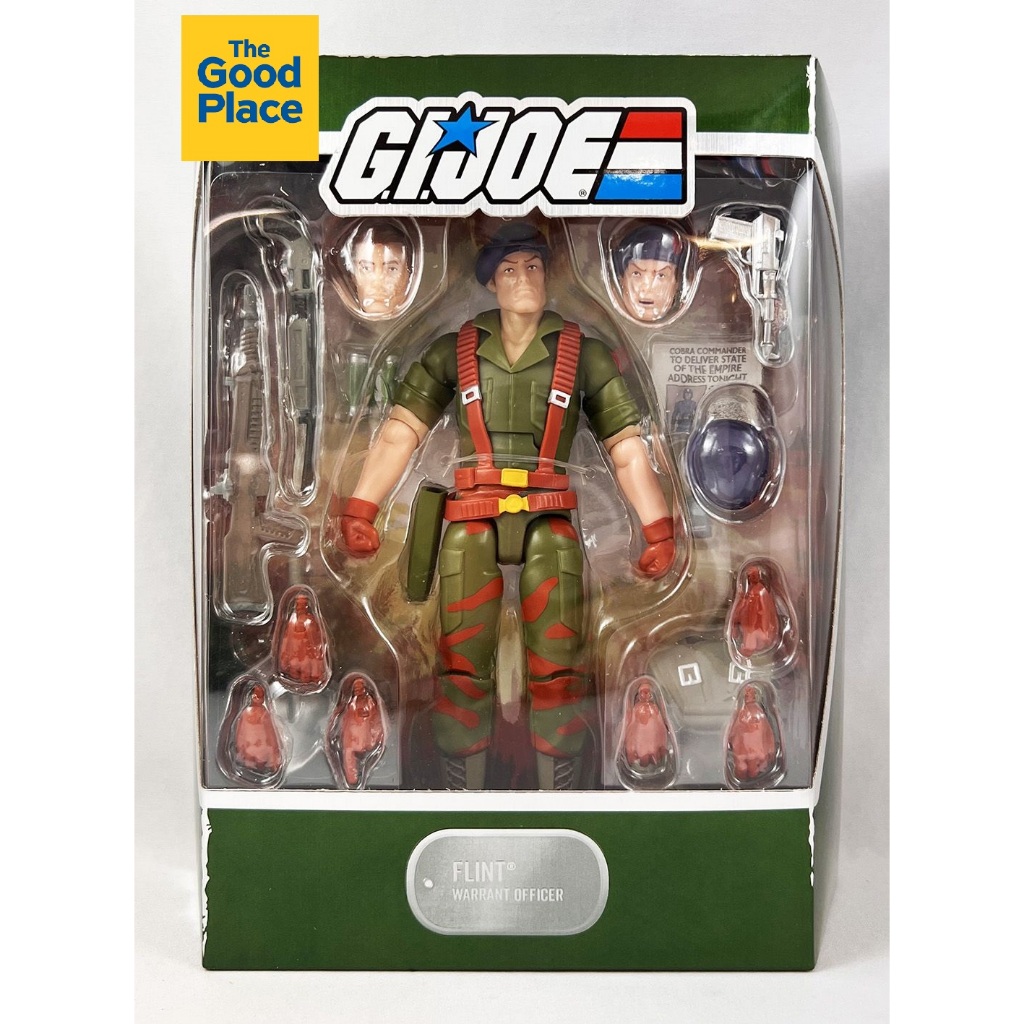 SUPER7 ULTIMATES! G.I. Joe Flint 7 inch Figure With Accessories ...
