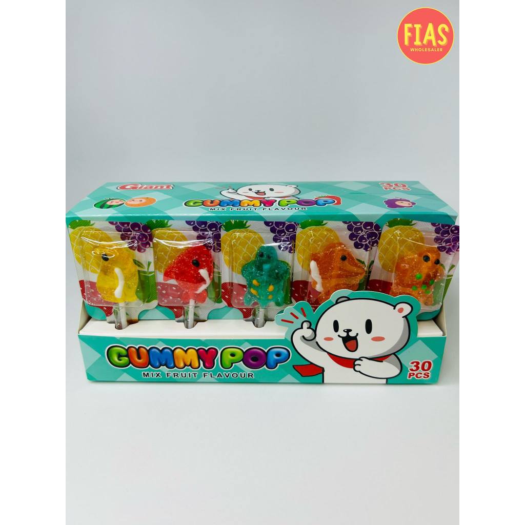 30 Pieces Gummy Pop Candies | Shopee Philippines