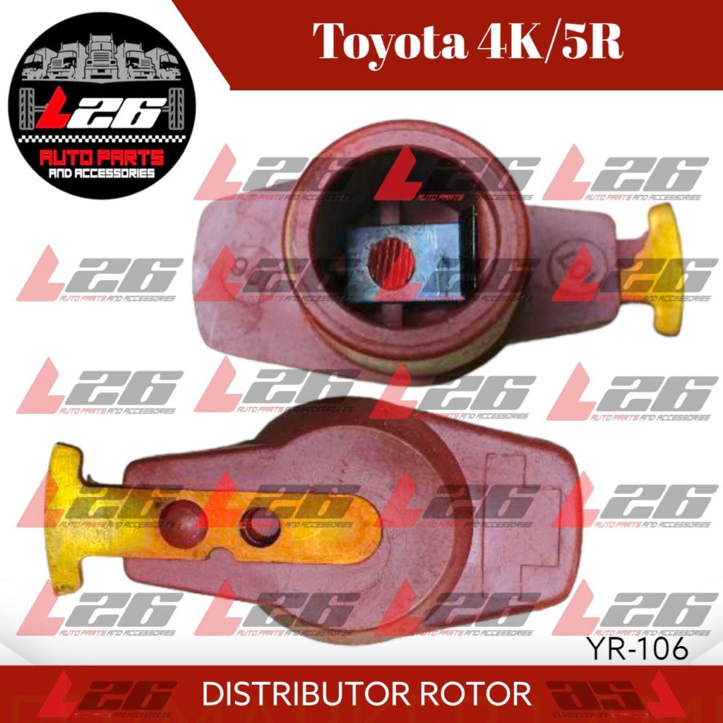 Toyota 4K 5R YEC Distributor Rotor for Toyota 4K/5R YR-106A | Shopee ...
