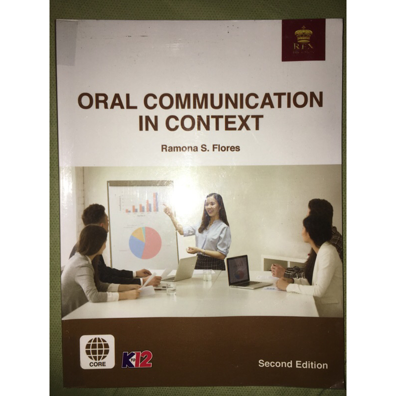 Oral Communication In Context (Rex Bookstore 2020 Edition) | Shopee ...