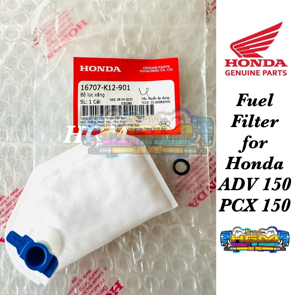 FUEL FILTER FOR HONDA ADV 150/160 | PCX 150/160 | HONDA GENUINE | 16707 ...