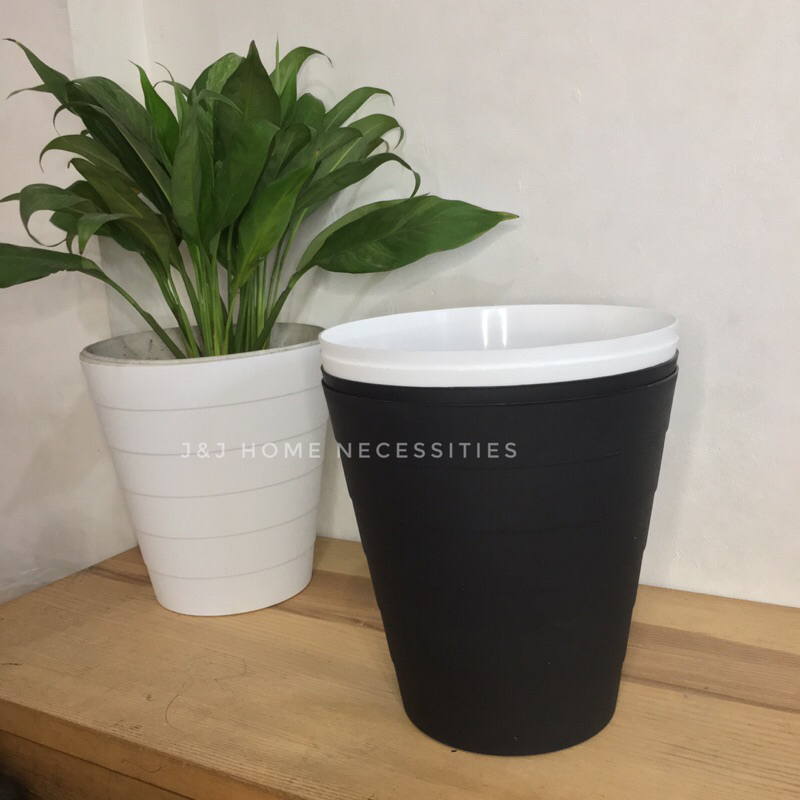 NEW Large Modern White Cone Pot Premium Quality | Shopee Philippines