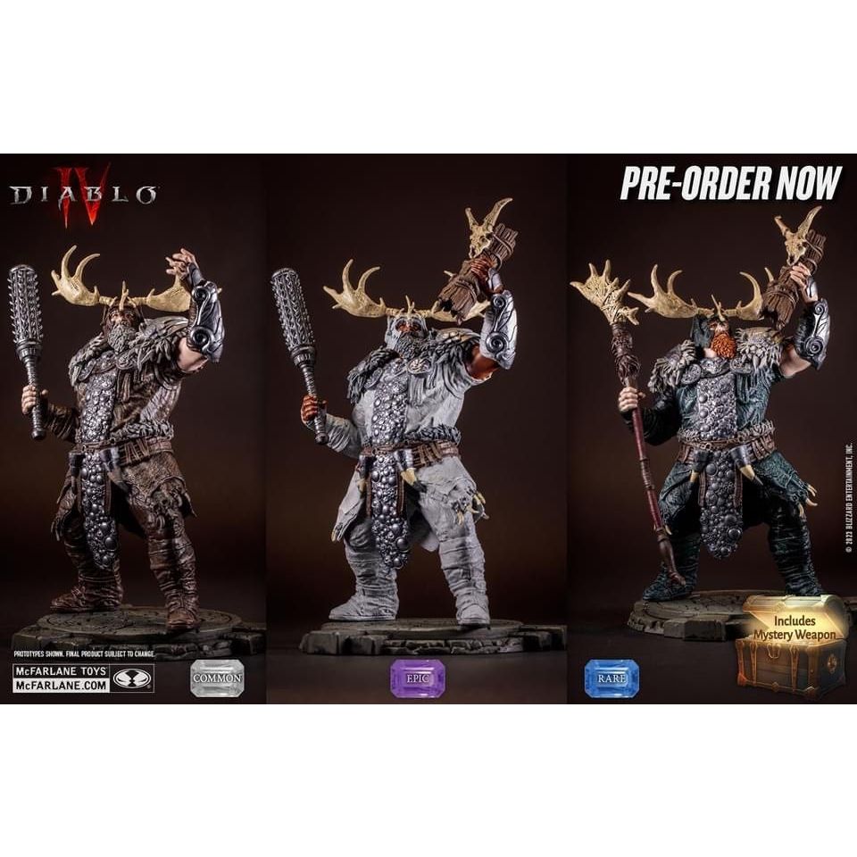 McFarlane Toys Diablo IV Druid 1:12 Scale Posed Figure Sealed Brand New ...