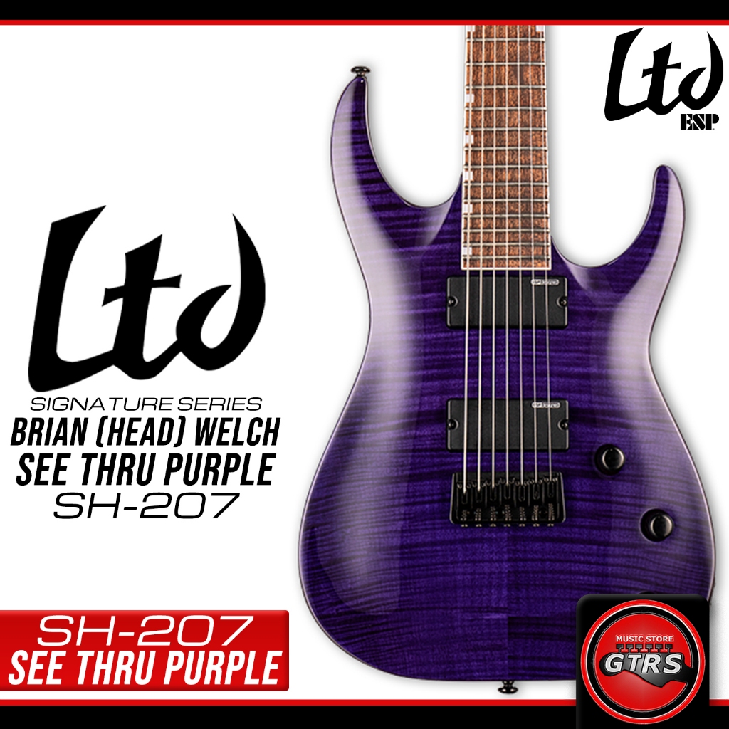 LTD by ESP Guitars Signature Series - SH-207 Brian Welch 7-Strings ...