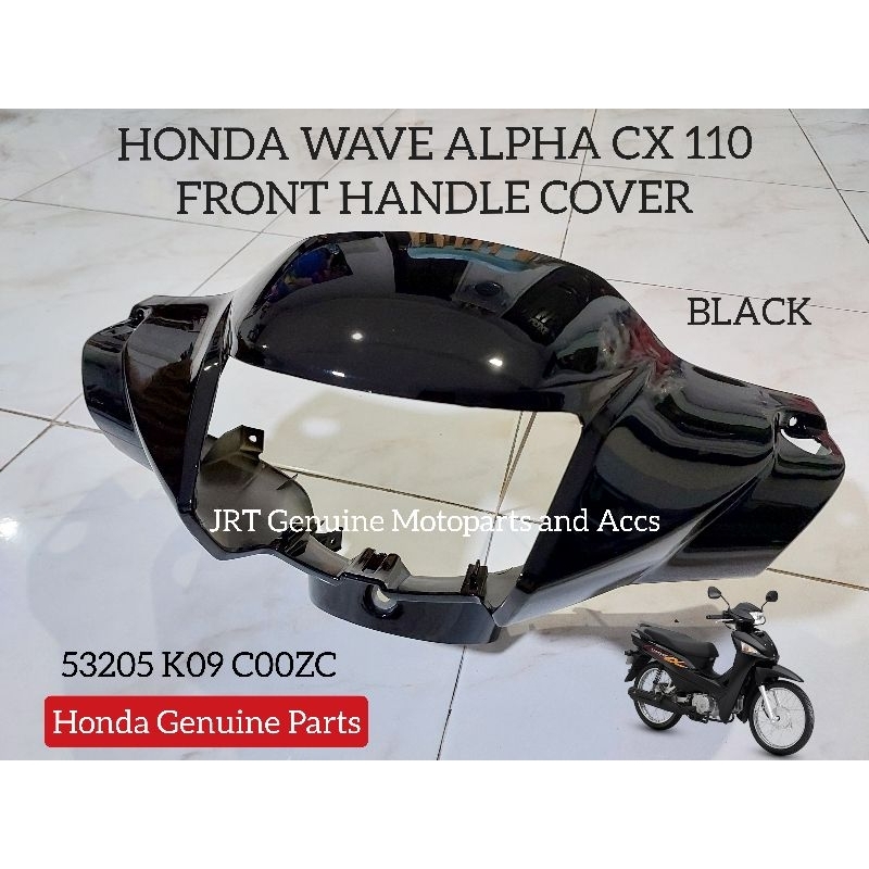 Honda Wave Alpha CX 110 Front Handle Black | Shopee Philippines