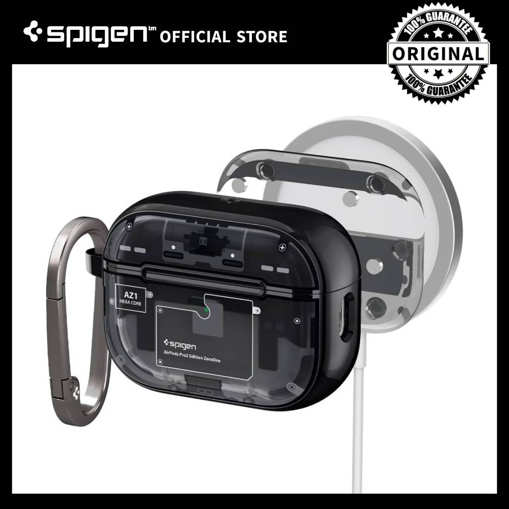 Spigen AirPods Pro 2 Case Ultra Hybrid Magfit Zero One | Shopee Philippines
