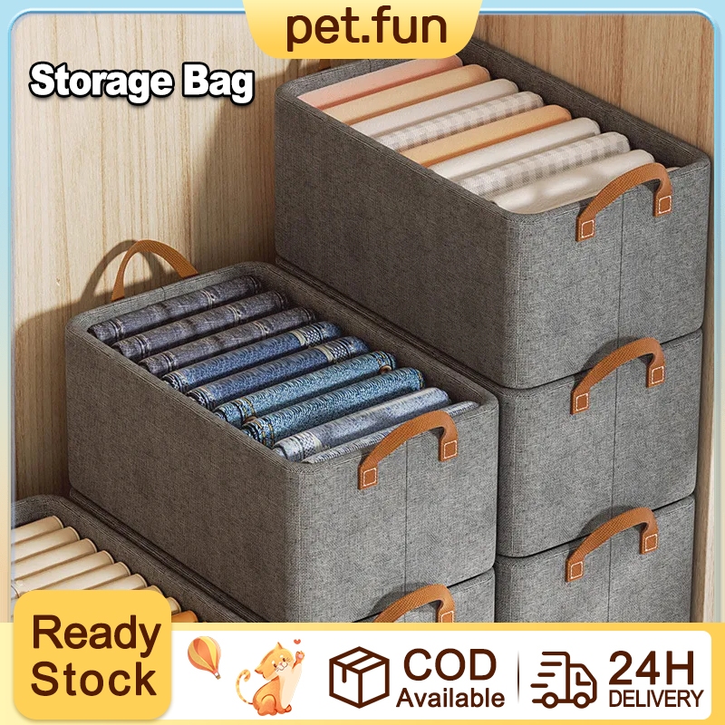 Foldable Cationic Steel Frame Storage Box Portable Clothing Sorting ...