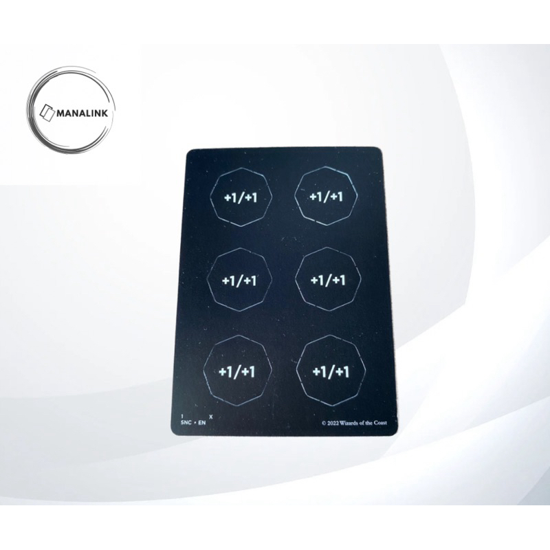 MTG Magic the Gathering Ability Counters Cardboard Token | Shopee ...