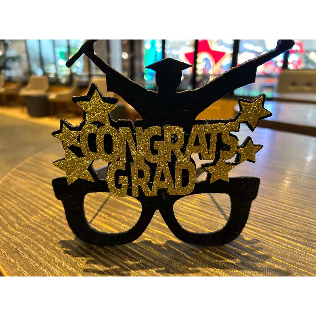 Graduation Glasses Congrats Proud Moment Funny Glasses Photo Props ...