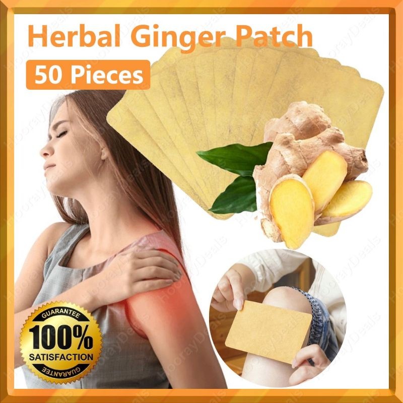 Authentic Herbal Ginger Pain Relief Patch Promote Blood Circulation ...