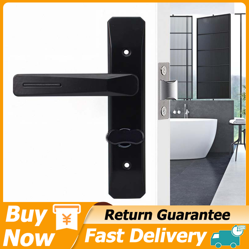 Room Door Handle Locked High-Grade Aluminum Alloy Handle Lock Door Lock ...
