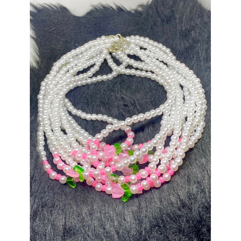 TRENDING BEADS NECKLACE 10pcs | Shopee Philippines