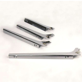 Single Sided Bracket for Slotted Post - flat (1pair) | Shopee Philippines