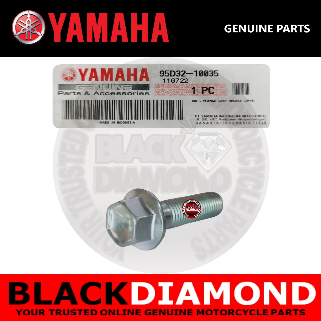 JOEY - ORIGINAL YAMAHA SNIPER 155 | REAR BRAKE CALIPER BOLT, FLANGE ...