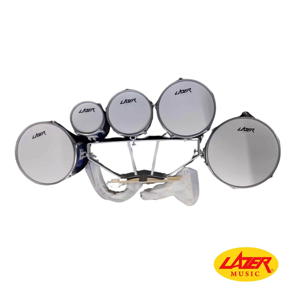 Lazer QUINTOM 5 Piece Tom with harness and drumsticks (QT-2000LC ...