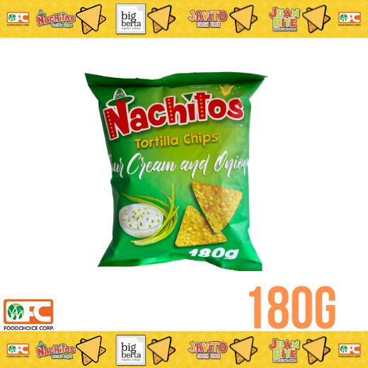 FoodChoice Nachitos Sour Cream and Onion (180g) | Shopee Philippines