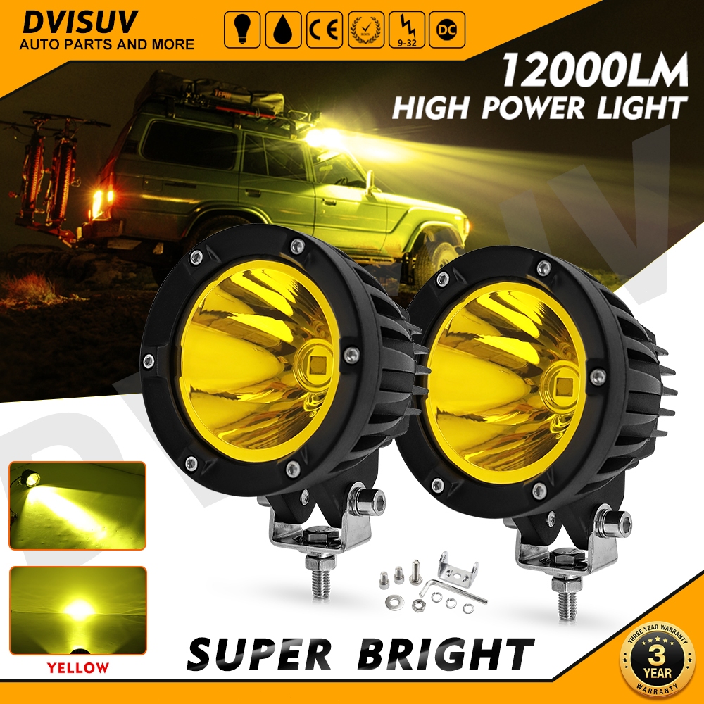 High Power 1PC Mini Driving Lights Yellow / White LED Aniti Fog for Car ...