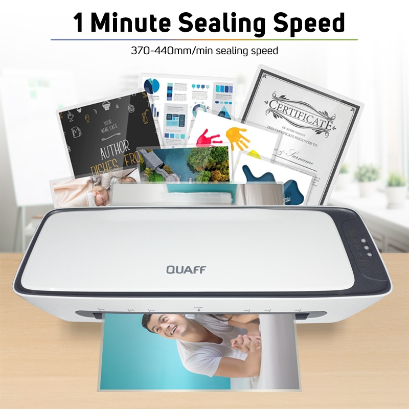QUAFF 5 in 1 Laminating Machine A4 (max laminate 125mic) SL-688 ...