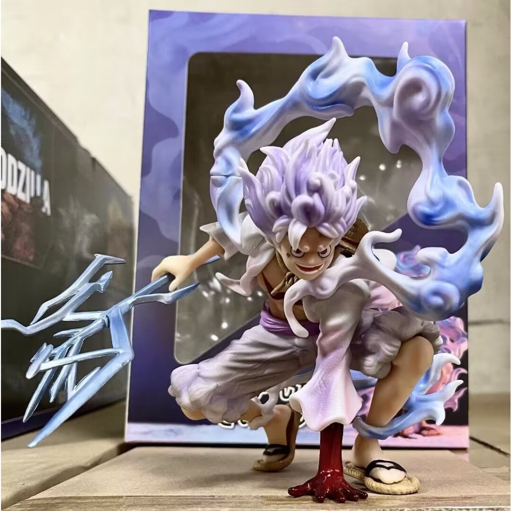 One Piece Luffy Monkey D. Luffy Gear 5 Thunder Ground Punch GK KO ...